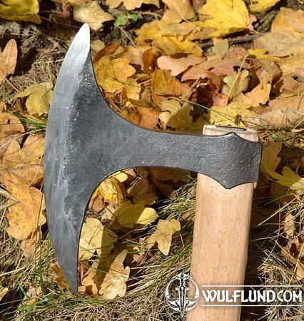 Hand Forged Slavic Axe, replica, Island of Lednica, Poland, XI. century ...