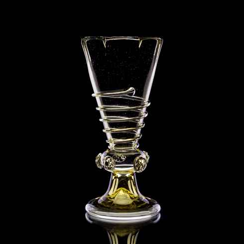 Feasting, historical glass Wulflund