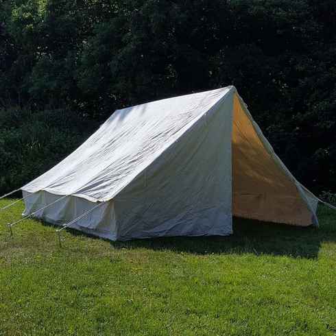 Camping and crafting, Historical camping, medieval tents Wulflund