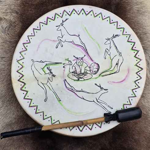 Camping and crafting, Music instruments, Drums Wulflund