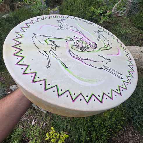 Camping and crafting, Music instruments, Drums Wulflund