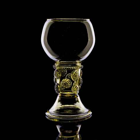 Feasting, historical glass Wulflund