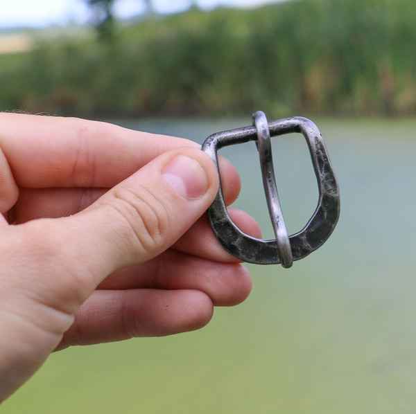 FORGED BUCKLE 5 x 5 cm belt accessories Leather Products - wulflund.com