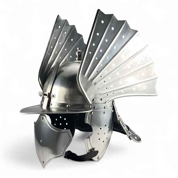 Polish hussar, winged helmet Wulflund