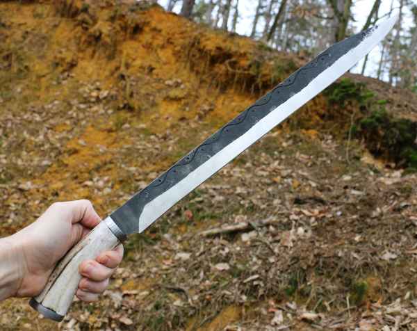 DAGUR, forged viking scramasax Seax knives Knives, Weapons Wulflund