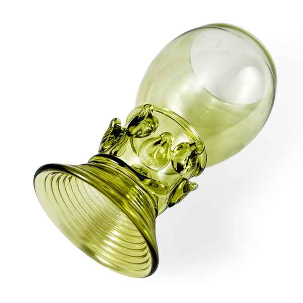 Römer, renaissance glass, historic green glass Wulflund