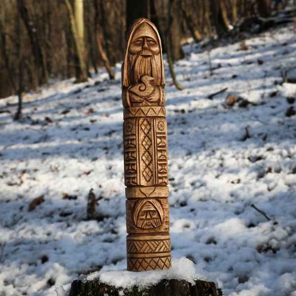 ROD, Slavic Deity Statue wooden statues, plaques, boxes Wood We make ...