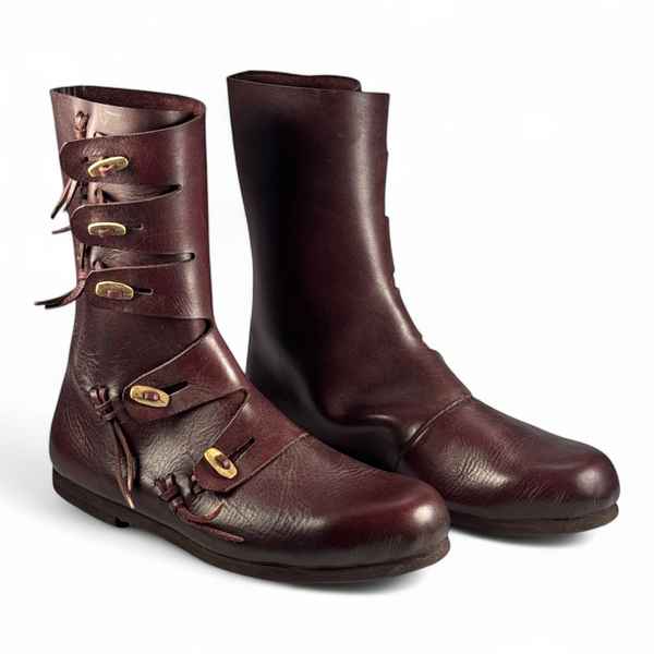 RASMUS, viking leather shoes viking, slavic boots footwear, Fashion ...