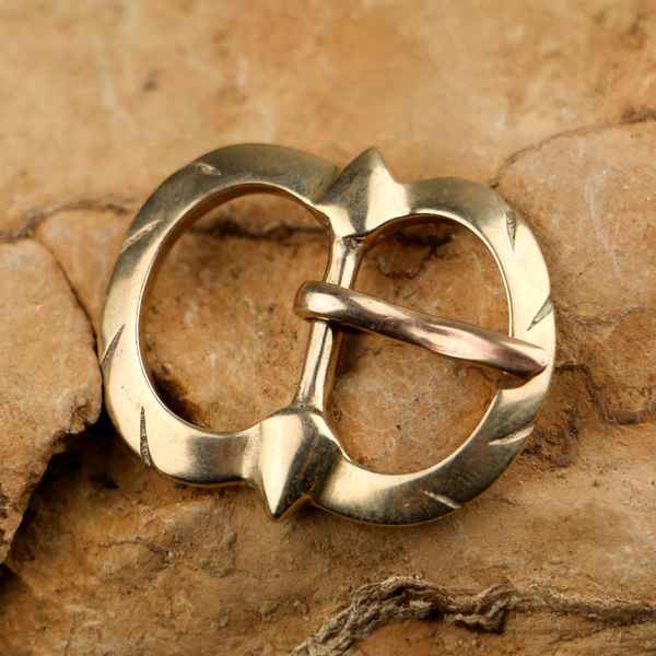 Historical Buckle, bronze Middle Ages Wulflund
