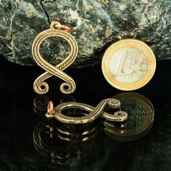 TROLL CROSS, Odal Rune, pendant, bronze Drakkaria Pendants Bronze ...