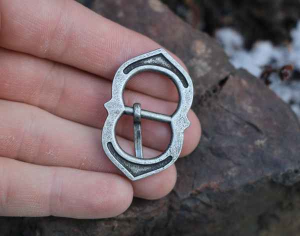 MEDIEVAL HISTORICAL BUCKLE 18mm, zinc Wulflund