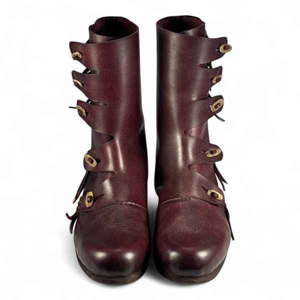 RASMUS, viking leather shoes viking, slavic boots footwear, Fashion ...