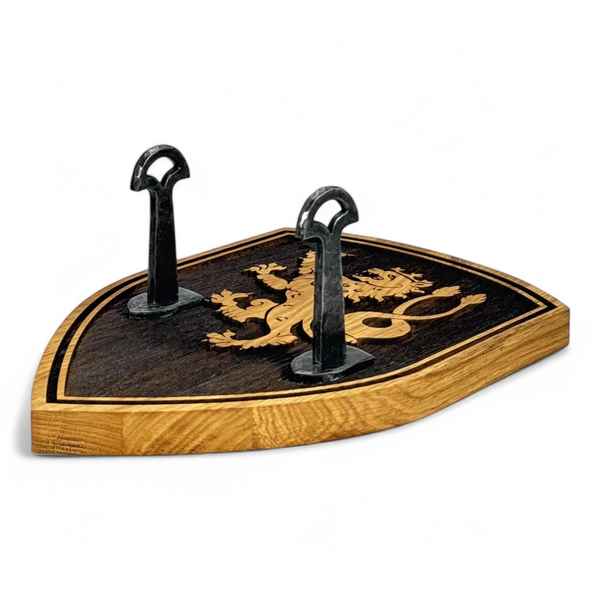Sword holder Bohemia, shield Wulflund