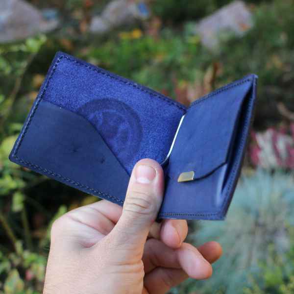 SCOTTISH THISTLE, leather wallet Wulflund