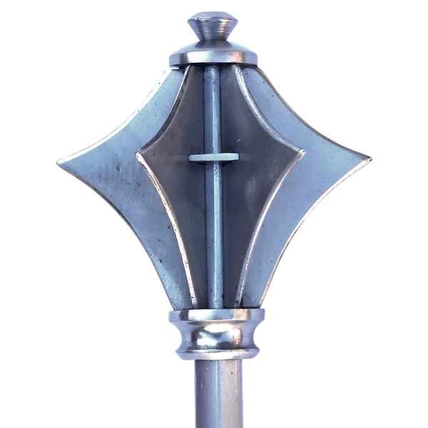 Medieval mace, decorative replica Wulflund