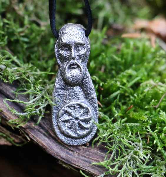 SVAROZIC, pendant, pewter Slawenamulette Zinkamulette, Schmuck Wir ...
