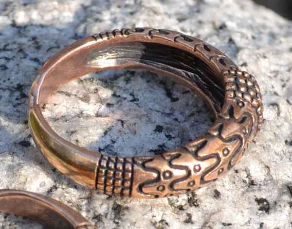 VIKING RING, Orupgård, Denmark, Bronze Wulflund