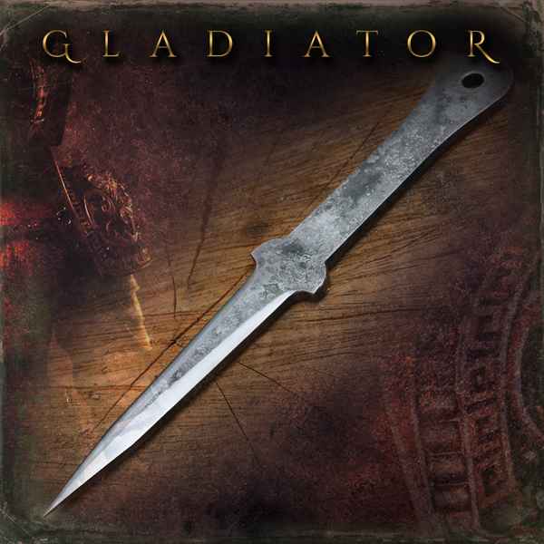 GLADIATOR Throwing Knife Black 6mm Wulflund