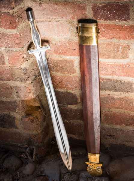 GREEK SWORD, Xiphos Campovalano Wulflund