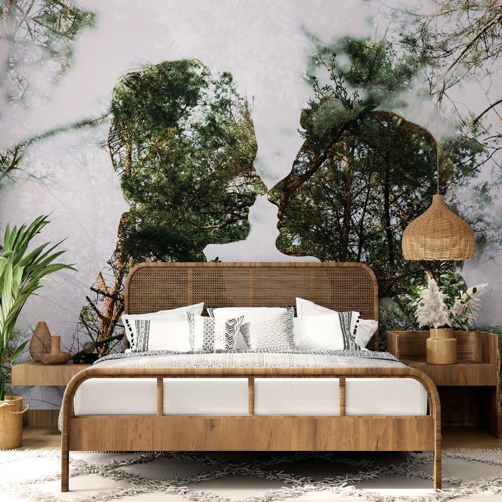 Tapete Form der Liebe | Dovido.de