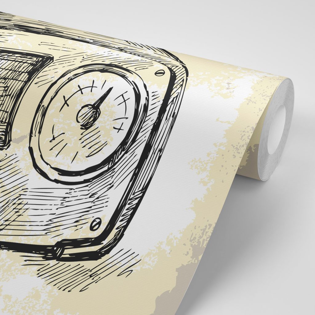 Wallpaper retro electronics | Dovido.com