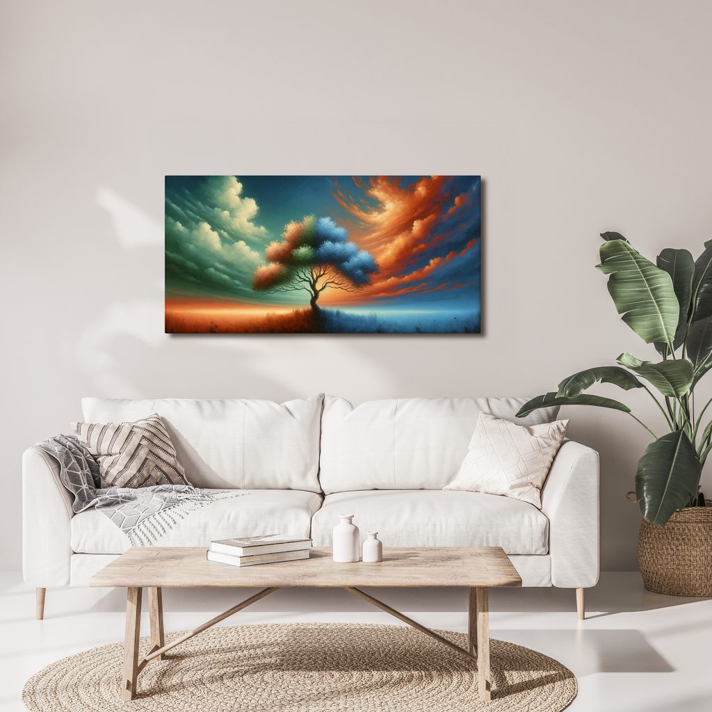 Slika čarobno stablo života u prirodi | Dovido.hr