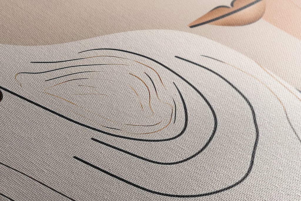 Obraz abstraktné tvary tváre | Dovido.sk