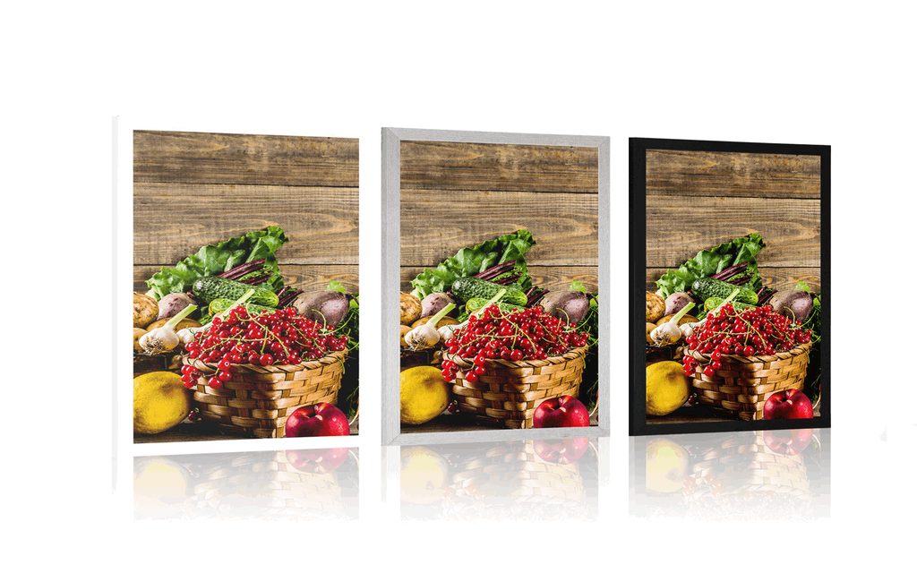 Affiche – Fruits et légumes frais | Dovido.fr