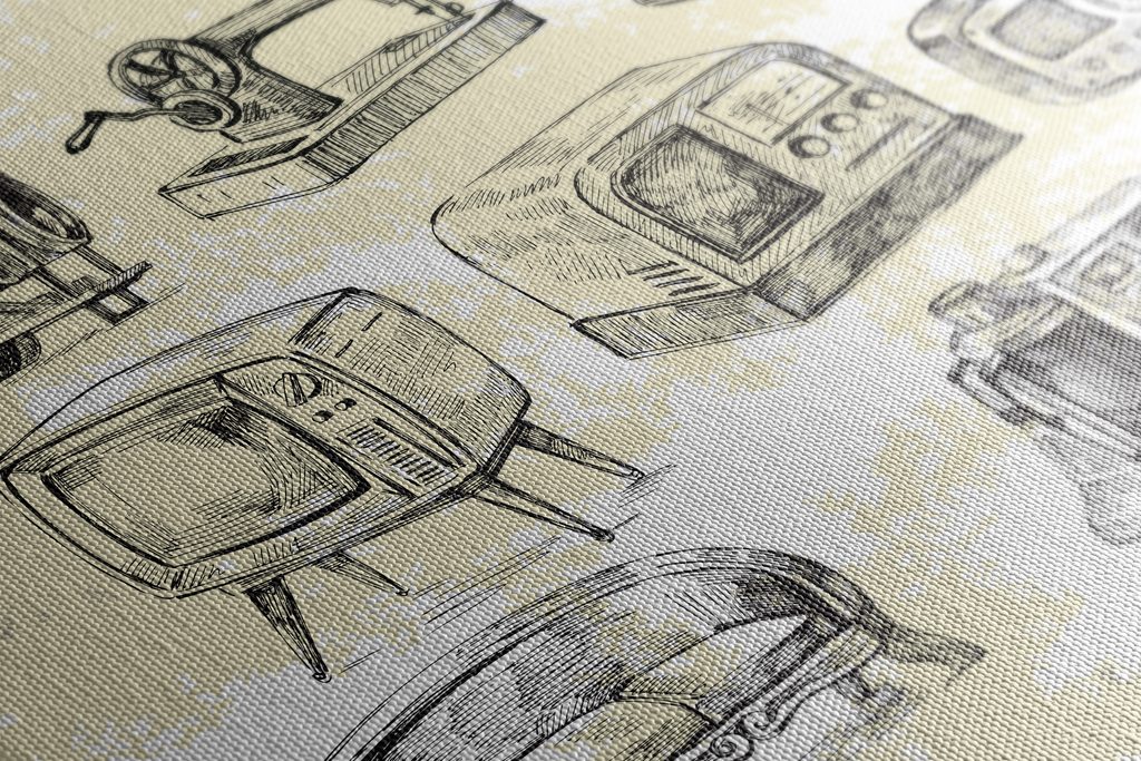 Obraz retro život | Dovido.sk