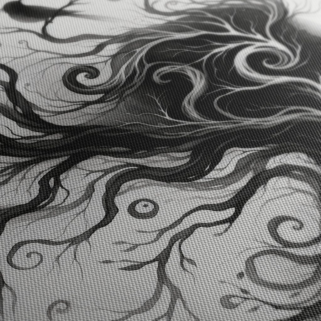 Slika stablo života u ženskoj silueti | Dovido.hr