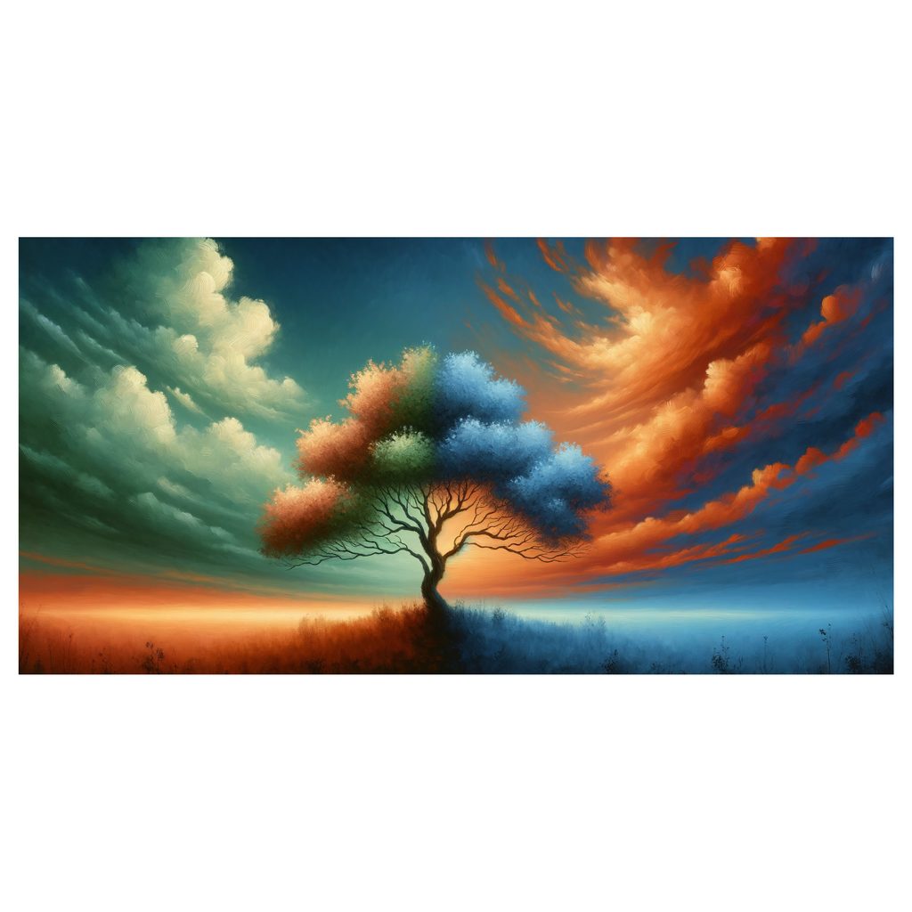 Slika čarobno stablo života u prirodi | Dovido.hr