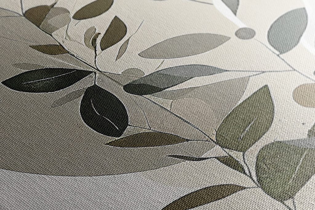 Wandbild Minimalistische Pflanzen im Boho-Stil | Dovido.de