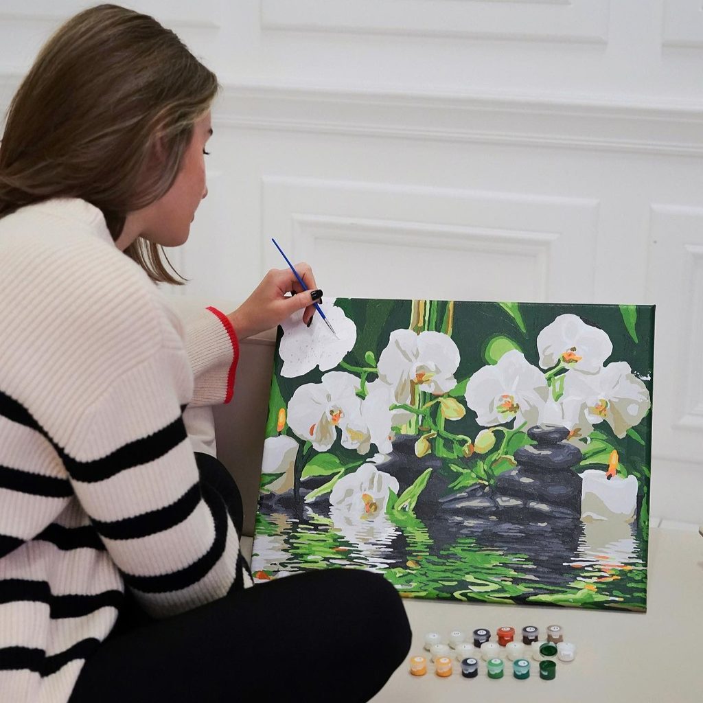 Malen nach Zahlen Zen-Stillleben | Dovido.de