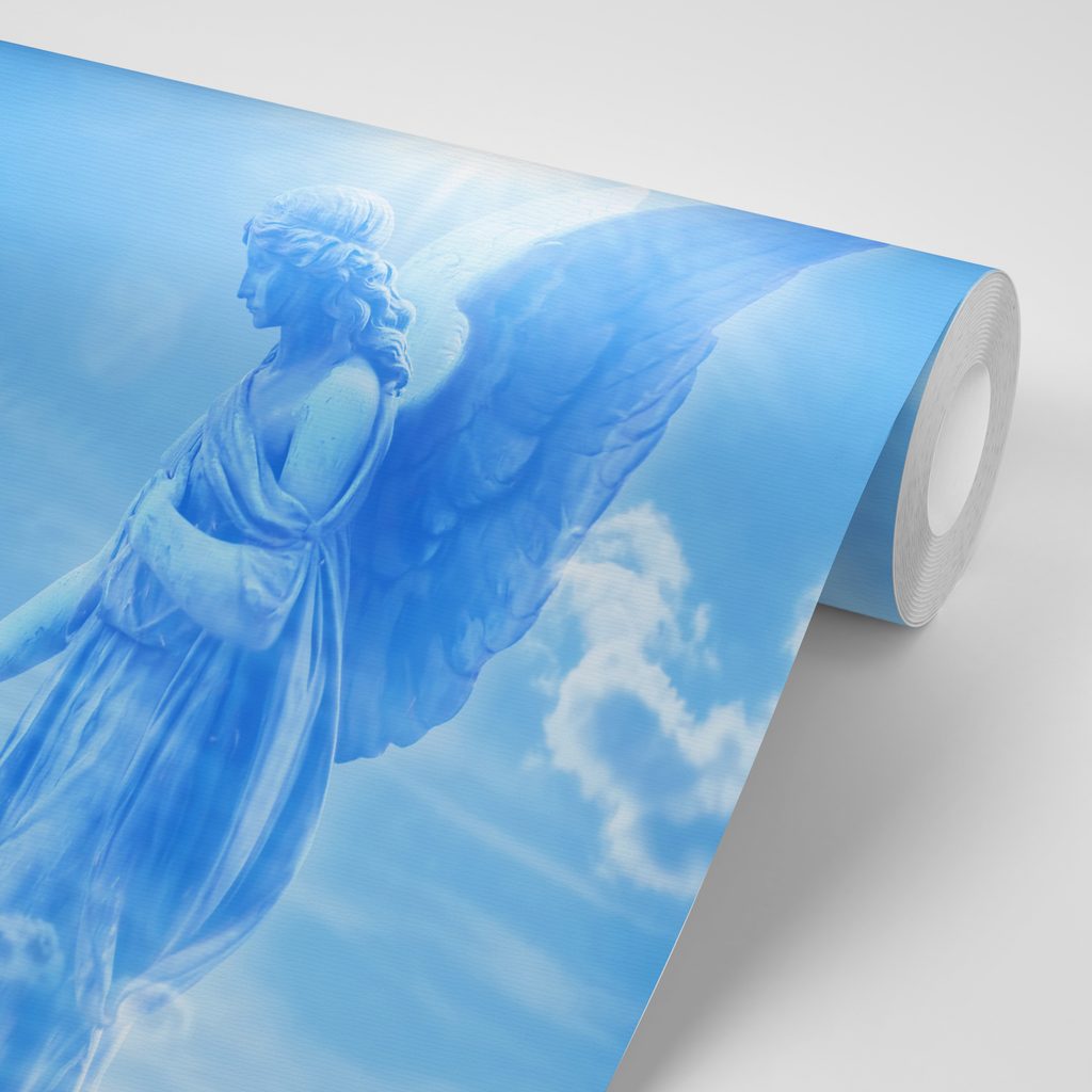 Wallpaper beautiful angel in the sky | Dovido.com