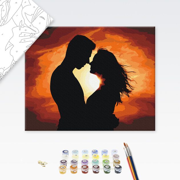 Malen nach Zahlen Romantik und Liebe | Dovido.de