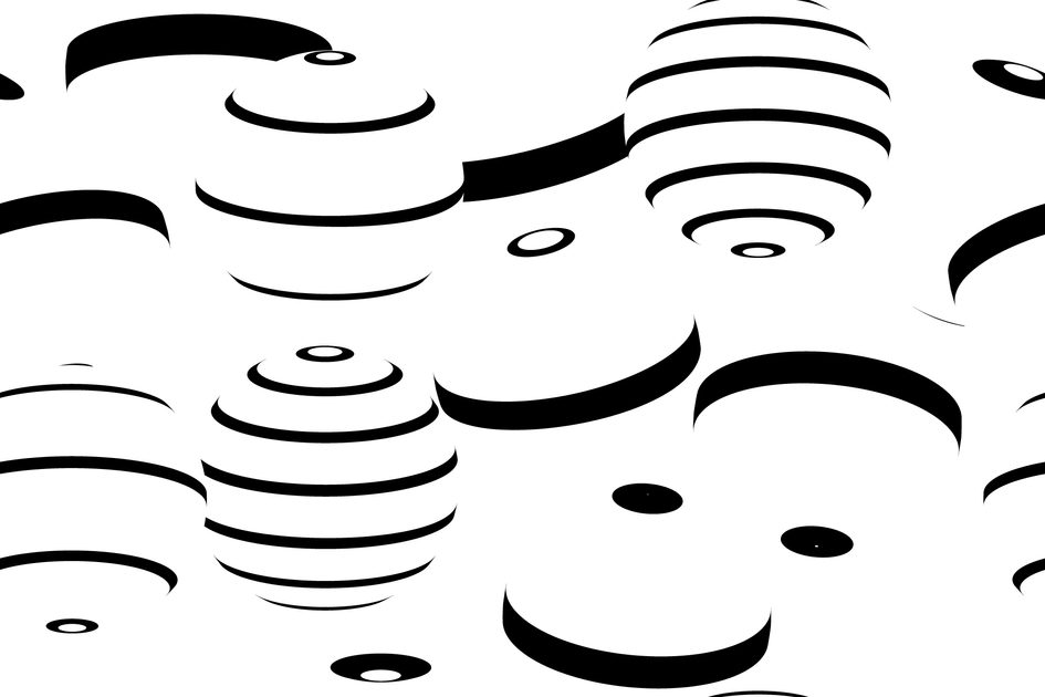 Wallpaper black and white interesting patterns | Dovido.com