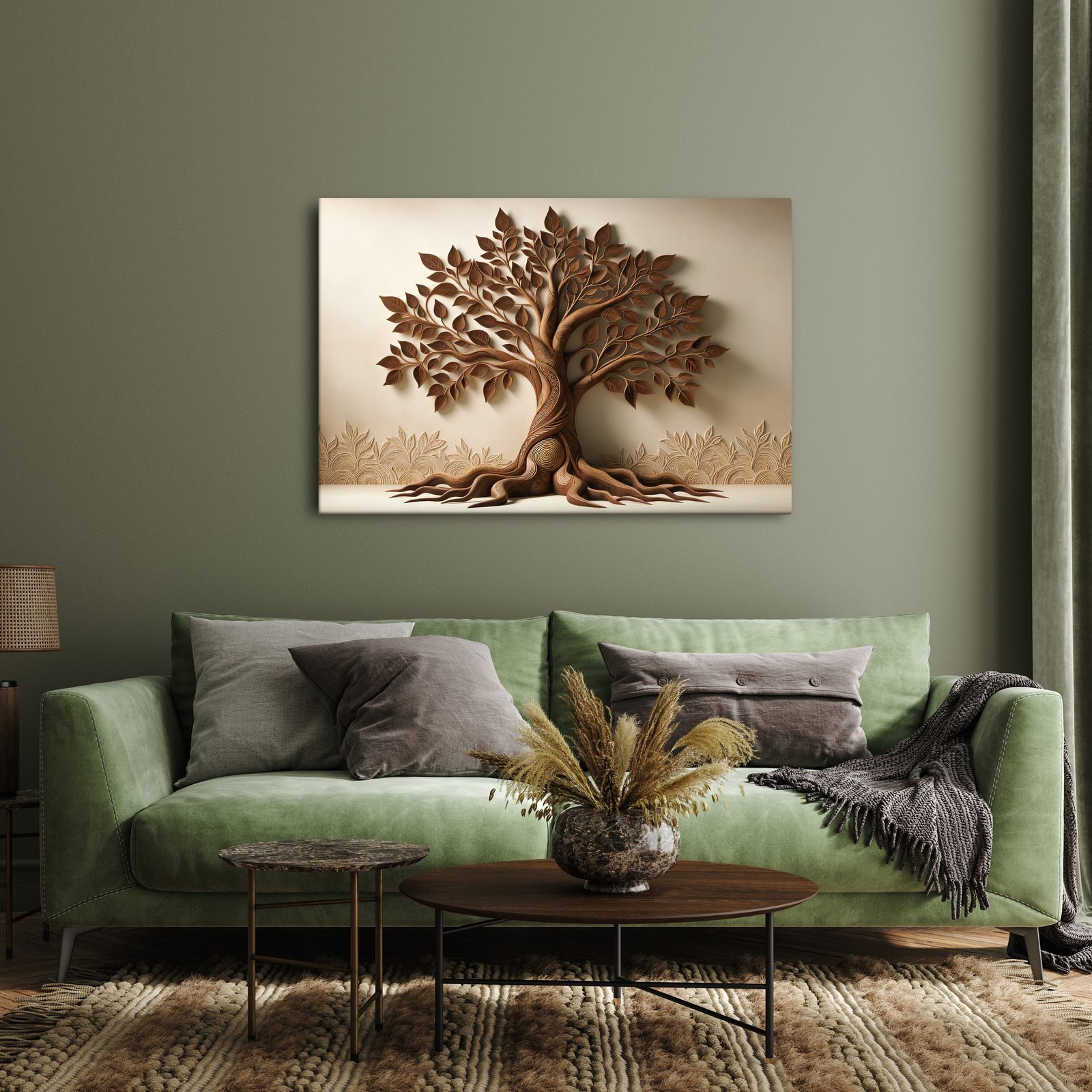 Kép életfa levelekkel és gyökerekkel | Dovido.hu