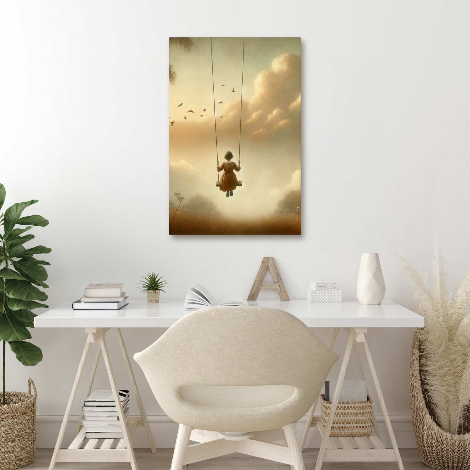 Slika sanje med oblaki | Dovido.si