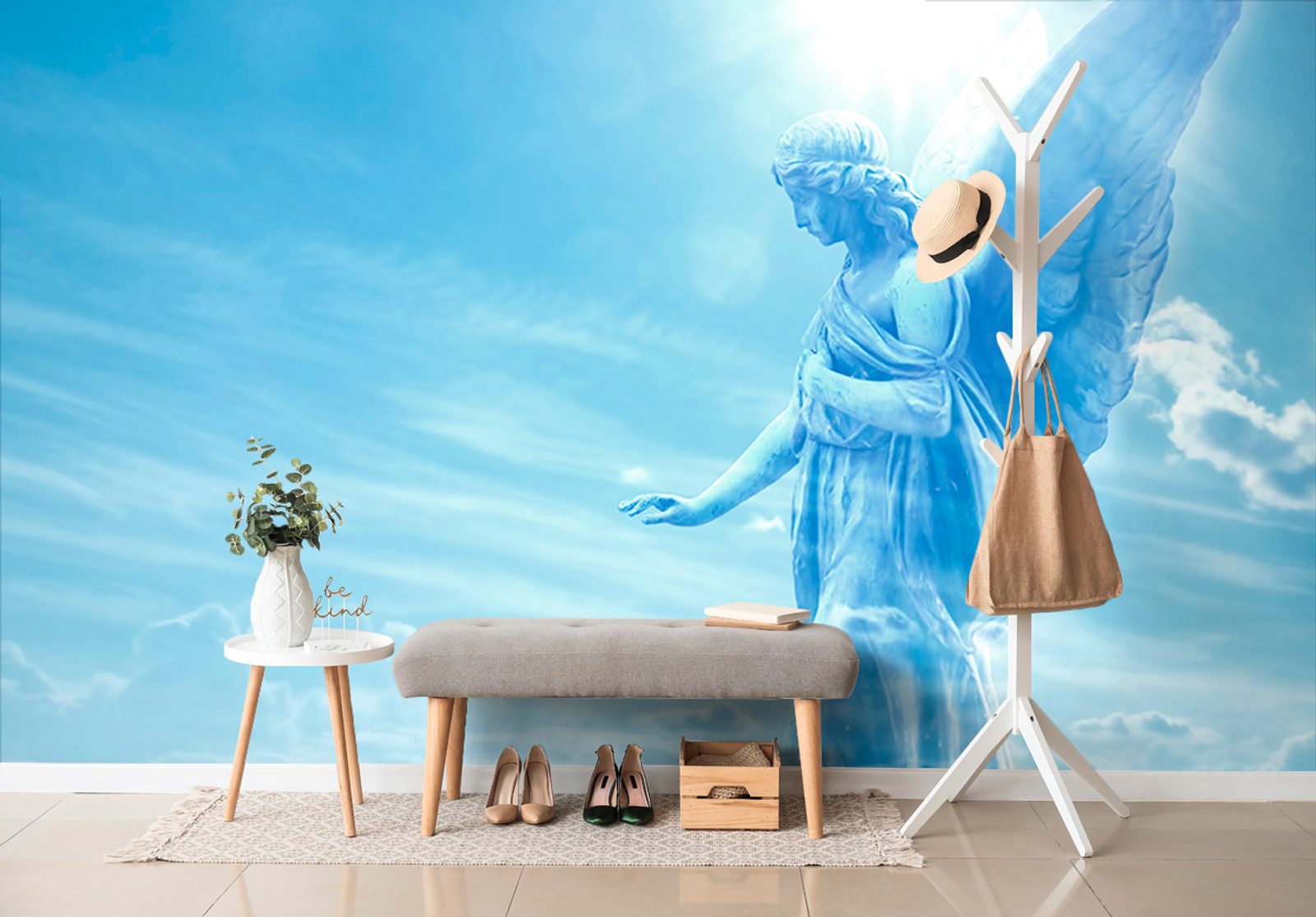 Tapeta nádherný anjel na nebi | Dovido.sk