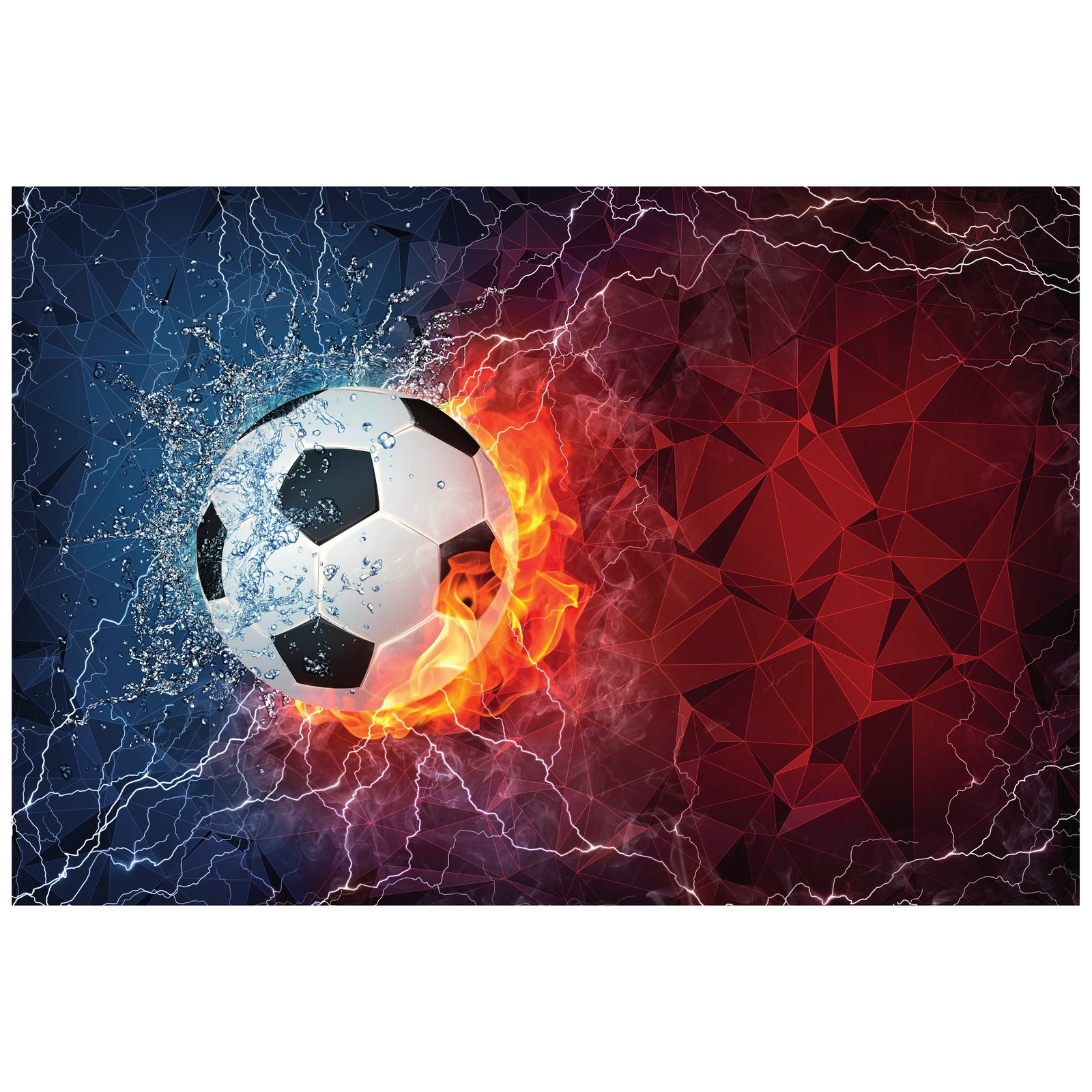 Samolepiaca tapeta futbalová lopta | Dovido.sk