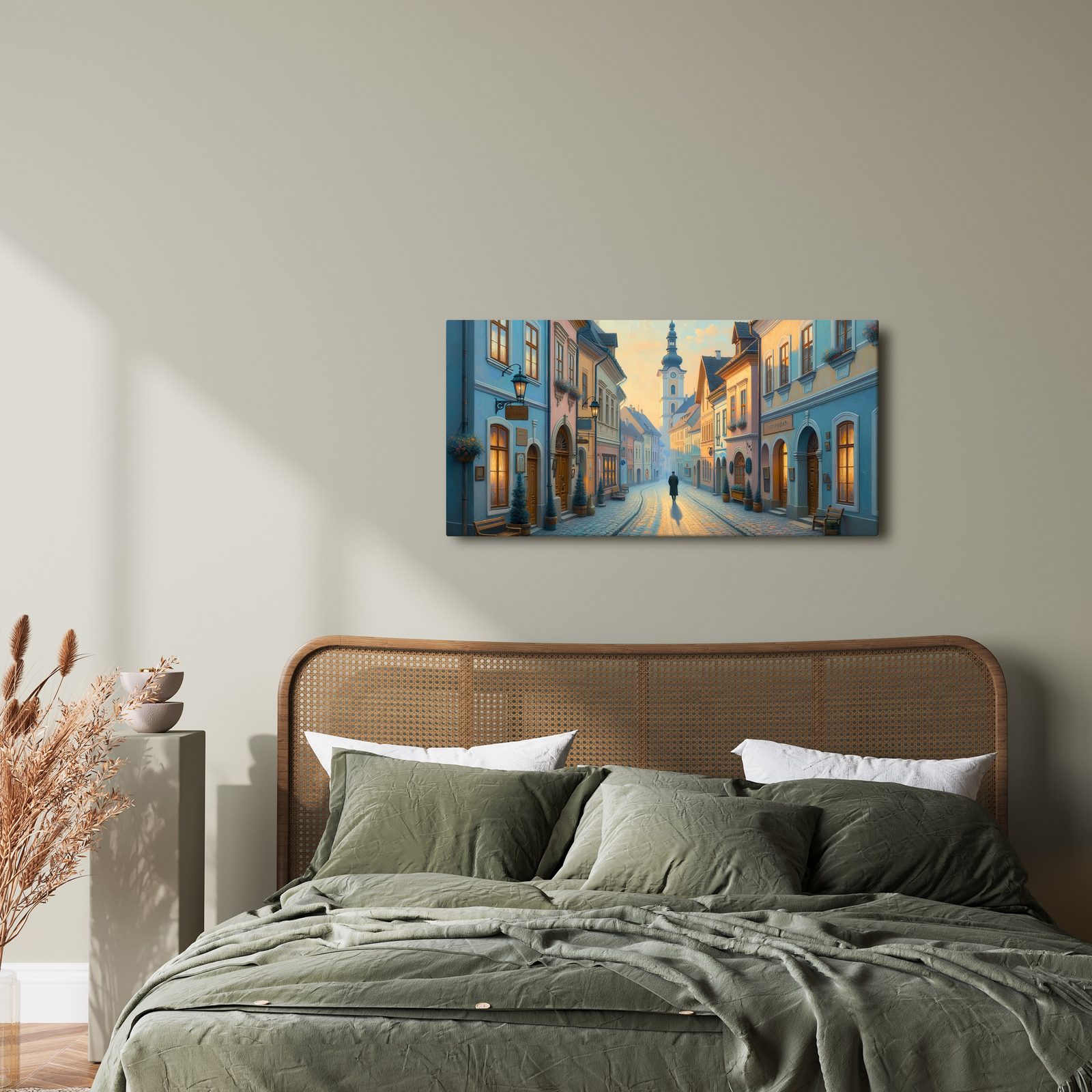 Slika zgodovinska mestna ulica | Dovido.si