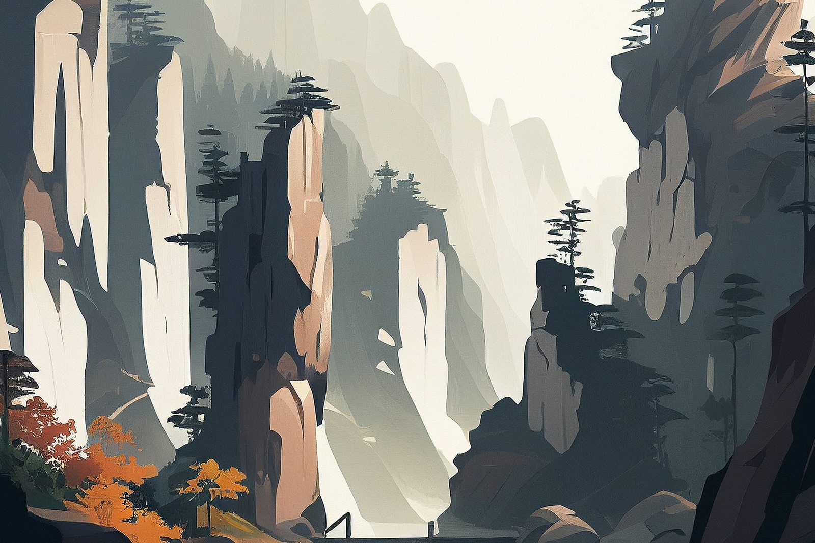 Slika gora Tianzi v Čilu | Dovido.si