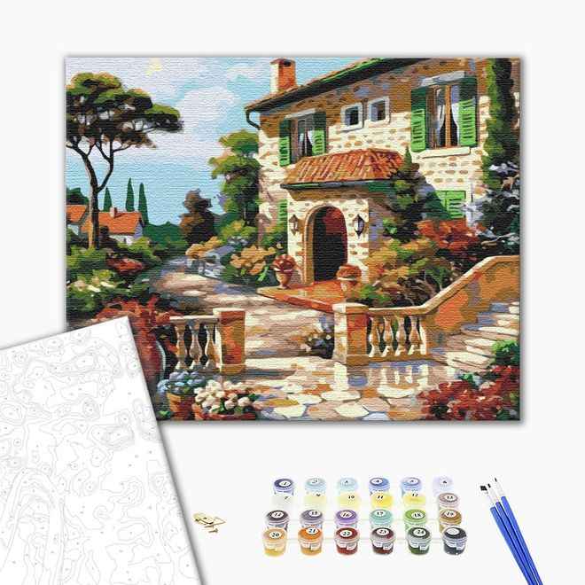 Malen nach Zahlen Meer und Strand | Dovido.de