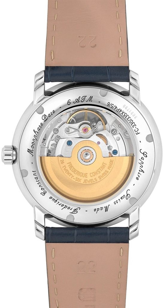 Frederique Constant Classics Heart Beat Moonphase Date Automatic FC ...