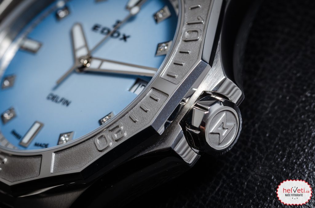 EDOX Sport Delfin Diver Date Lady 53020-3M-BUCND | Helveti.cz