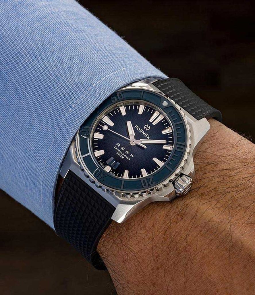 Formex Reef 42 Automatic Chronometer Blue Dial | Helveti.cz