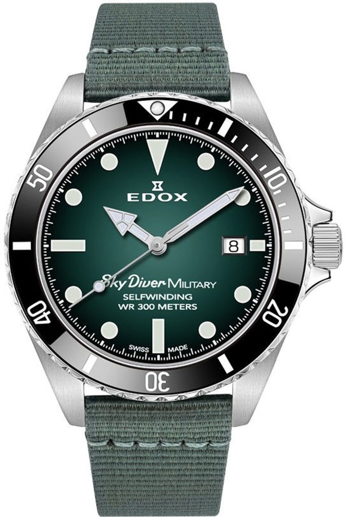 EDOX Skydiver 70s Date Automatic 80115-3N-VD Limited Edition | Helveti.cz