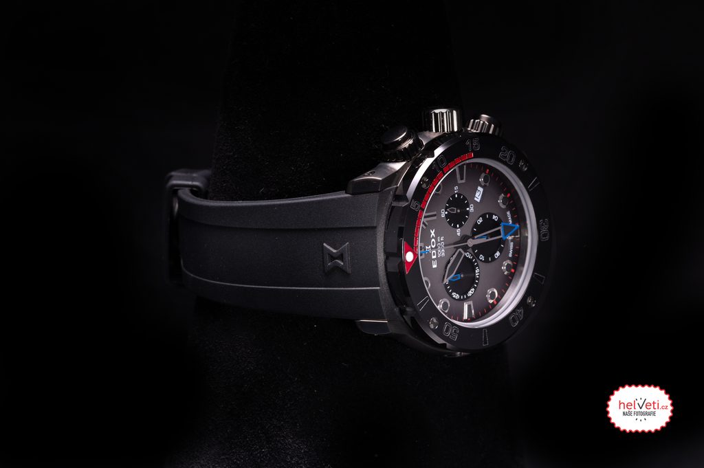 EDOX CO-1 Quartz Chronograph 10242-TINGNR-GIDNR | Helveti.eu