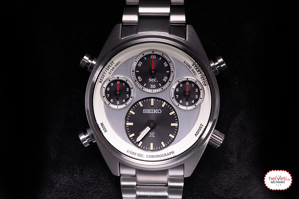 Seiko Prospex SFJ009P1 Speedtimer 1/100 sec Solar Chronograph 110th ...