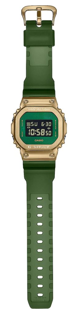 Casio G-Shock GM-5600CL-3ER Emerald Gold | Helveti.eu
